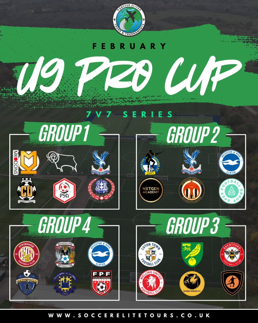 February Pro Cup Series Sold Out! - Soccer Elite Tours & Tournaments
